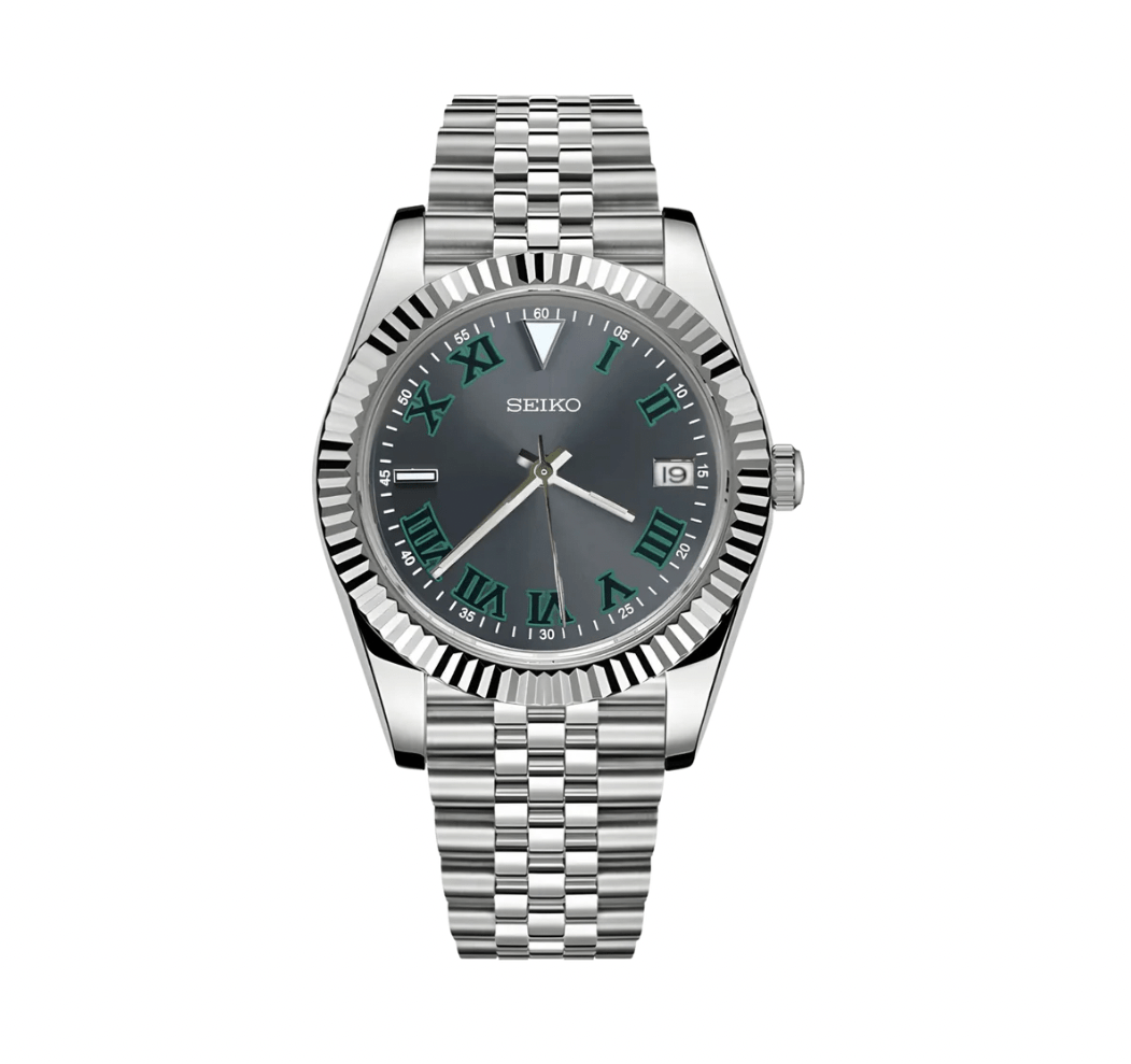 SeikoMod Datejust Wimbledon-Seiko Mod Wimbledon watch – KOULUOLANG